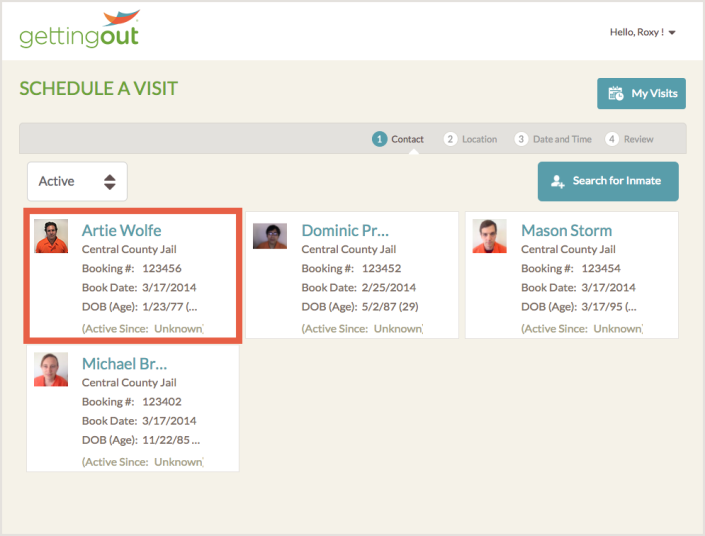 My inmate has access to a tablet, how do I schedule a visit? - Synergy ...
